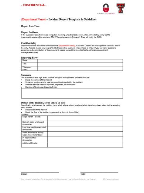Pci Dss Appendix A Incident Response Template Pdf Computer Law Crime Prevention