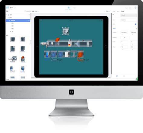 scada viewer 基于web的hmi scada m2m 3d 2d bim html5 gis 水务 矿山 管廊 智能调度 工业