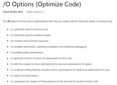 Martin S Coding Note UEFI BuildOptions Compiler Options
