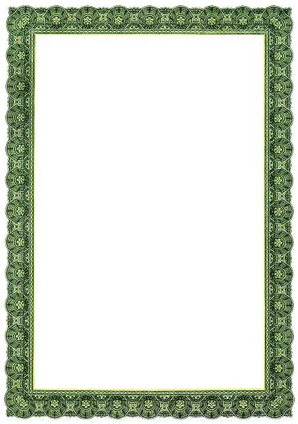 Free Certificate Side Border Design Photos And Pictures Freeimages