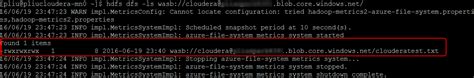 5 Run Distcp On Any Cloudera Node To Copy Data From Hdfs To Azure Storage