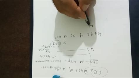 Find Mass Of 11 22 Co2 Gas At Ntp Filo