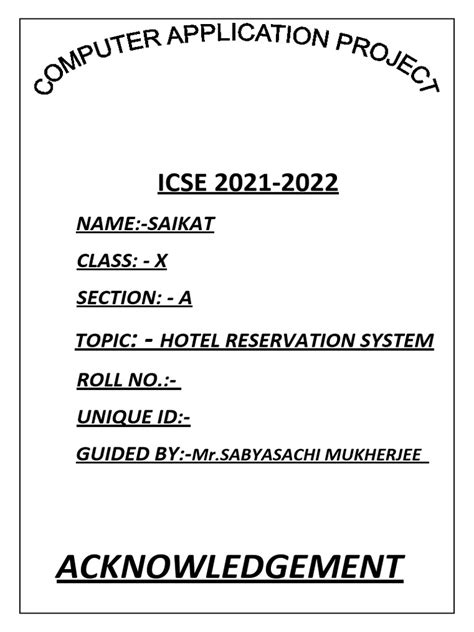 Icse 2021 Pdf Bed Computer Programming