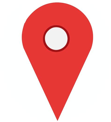 Premium Vector Red Pin Location