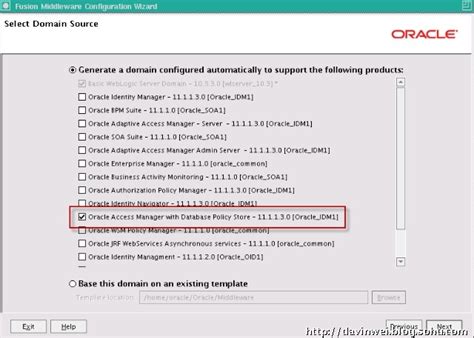 一、oracle access manager 11g安装指南 oracle access manager安装 csdn博客