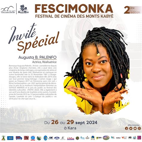 Festival 🎬 🚨population Togolaise Une Icône Du Cinéma Au Fescimonka