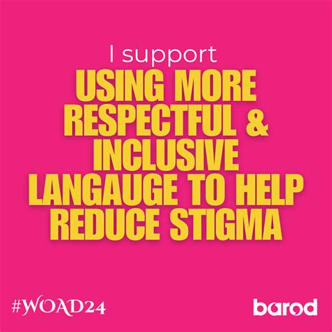I Support Reducing Stigma Barod