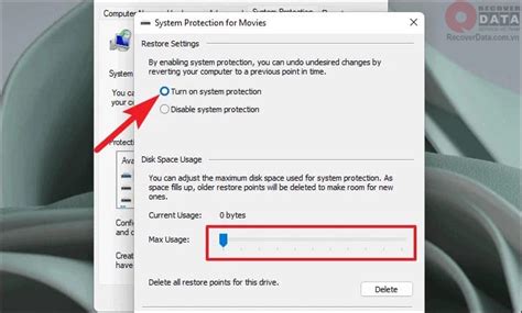 Hướng Dẫn Tạo điểm Khôi Phục Hệ Thống System Restore Win 11