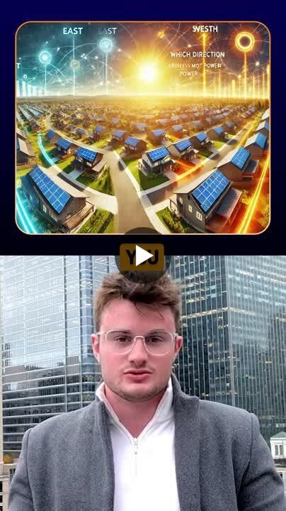 Why do solar panels face south or north? | Carson Cloud
