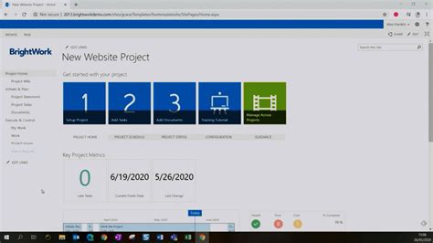 Creating A Sharepoint Project Status Dashboard Template
