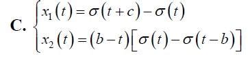 Solved Exercise Determine The Convolution Product Between Chegg