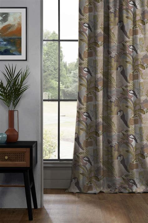 Edinburgh Weavers Moana Nude Curtains Pikk