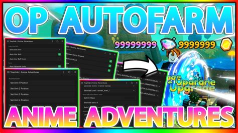 NEW UPDATE Script Hack GUIs Anime Adventure Roblox YouTube