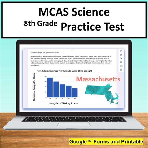 Mcas 8th Grade Practice Test 8th Grade Science Test Prep Teaching