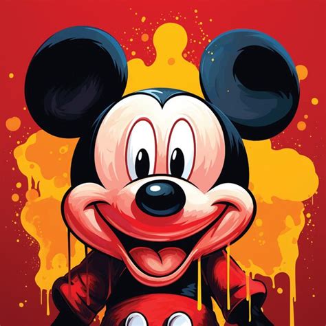 Premium Ai Image Micky Mouse Cartoon