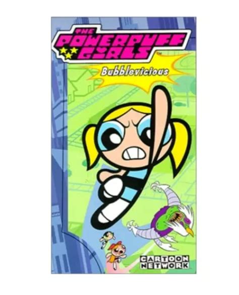The Powerpuff Girls Bubblevicious Vhs 2000 Cartoon Network Black Vhs No Case £1345
