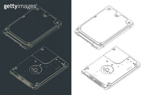 Hdd Isometric Blueprints 이미지 1401626563 게티이미지뱅크