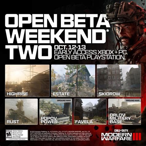 Call Of Duty Modern Warfare 3 Estos Son Todos Los Mapas Y Contenidos Del Segundo Finde De La Beta