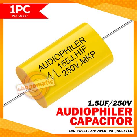 15uf250v Tweeter Capacitor Audiophiler Non Polar Capacitor For