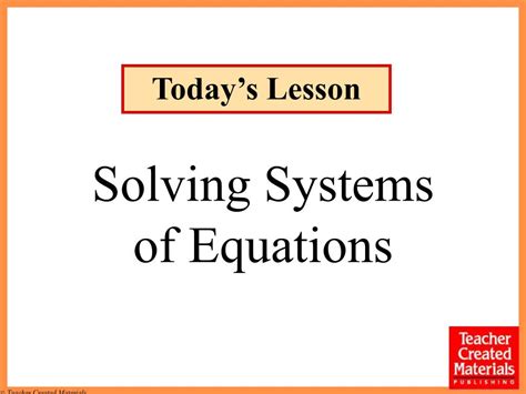 PPT Solving Systems Of Equations PowerPoint Presentation Free Download ID