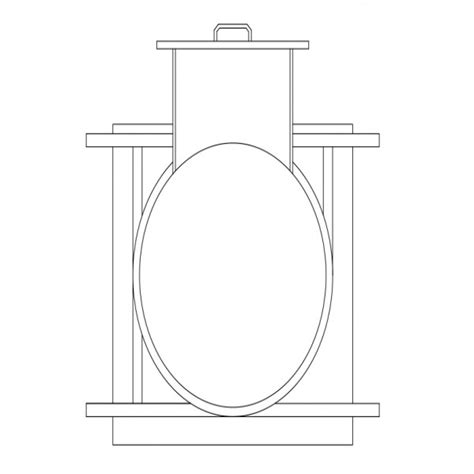Free Garbage Chute Top View Cad Block Dwg Dxf Pdf Format Free Cads