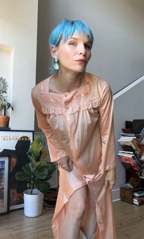 Vtg 60s Nancy King Lingerie Peach Nightgown Etsy