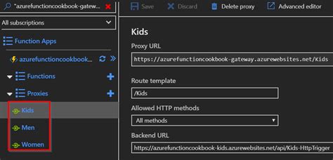 Creating The Gateway Proxies Azure Serverless Computing Cookbook