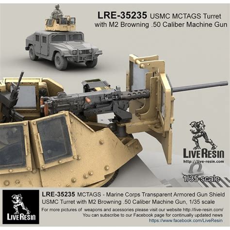 135 Usmc Mctags Turret With M2 Browning 50 Calibre Machine Gun Live