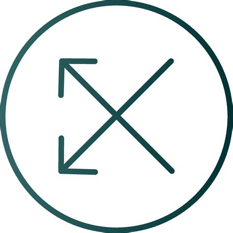 Intersect Line Gradient Icon 43540613 Vector Art At Vecteezy