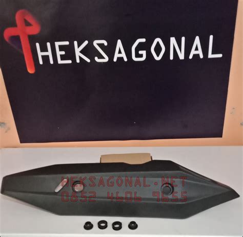 Jual Cover Tutup Pelindung Knalpot Vario Bpn Heksagonal