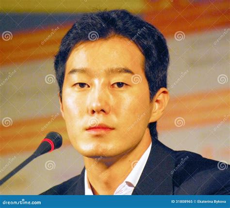 Actor Choi Sung Ho Editorial Image Image Of Microphone 31808965