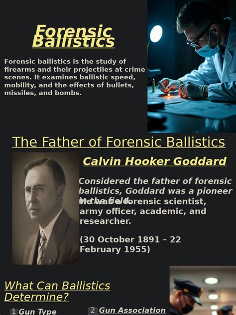 Forensic Ballistic Pdf Firearms Ballistics