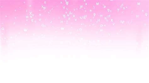 분홍색과 흰색 흩어져 편지 배경 Eps Ai Uidownload