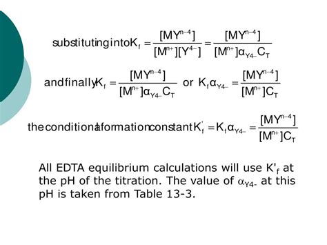 PPT Ch EDTA Titrations PowerPoint Presentation Free Download ID