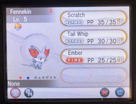 Gen 6 Female Shiny Fennekin Rshinypokemon