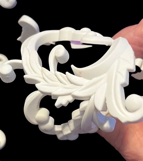 Vflex Pack Of Two Flower Scrolls Leftright