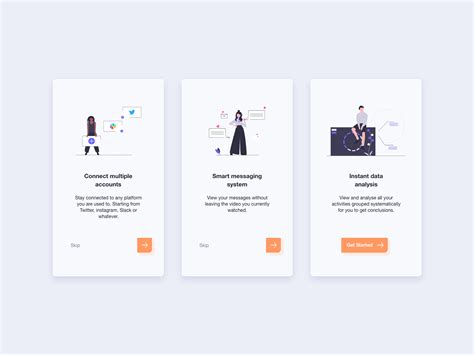 Day Mobile Onboarding UI Design On Behance
