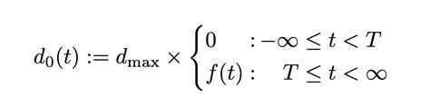 horizontal alignment spacing in cases environment tex latex stack