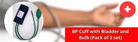 Bp Cuff With Bladder And Bulb Pack Of 2 Set Health And Personal Care