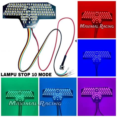 Jual Lampu Stop Led Vario Vario New Mode Sesuai Video Lampu Led Belakang Vario