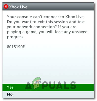 How To Fix Xbox Live Error E Appuals Com How To Fix Xbox Live Error E Appuals Com