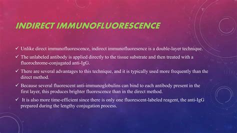 Immunoflorescence Pptx Chemistry Science