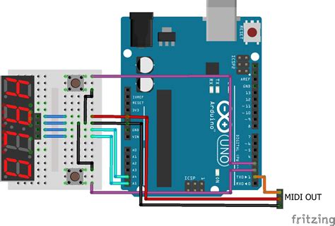 Arduino MIDI Button Controller Simple DIY Electronic Music Projects