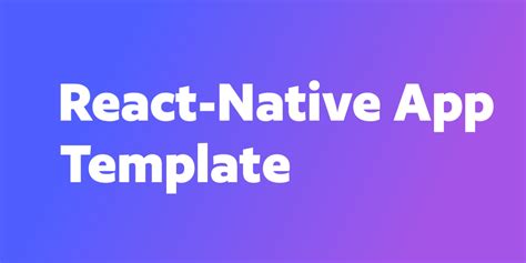 Github Fazle Rabbi Devexpo React Native App Template 🎉 React Native App Template Based On
