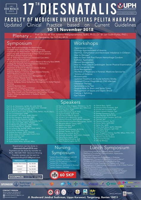 Dies Natalis Fk Uph 2018 Seminar Dokter