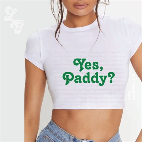 Yes Daddy Crop Tops Etsy