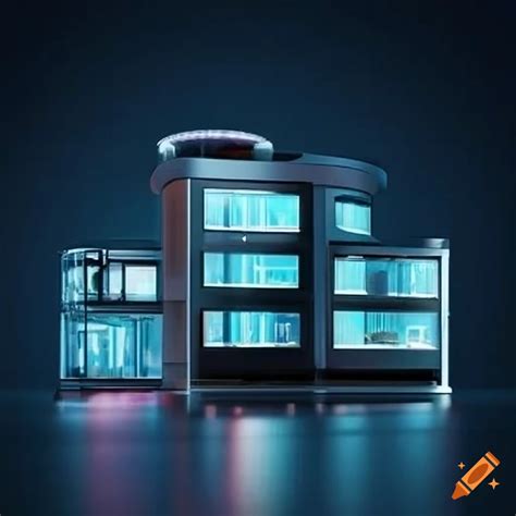 modern high tech russian smart home design with advanced automation on