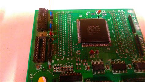 Capcom CPS C Board Repair Pic Heavy PCB Monitor Repair Logs Aussie Arcade