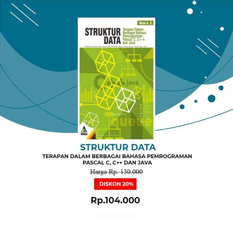 Jual Buku Struktur Data Terapan Dalam Berbagai Bahasa Pemrograman