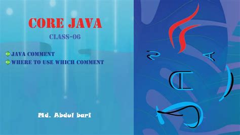 Core Java Bangla Tutorialcomments Class 6 Youtube